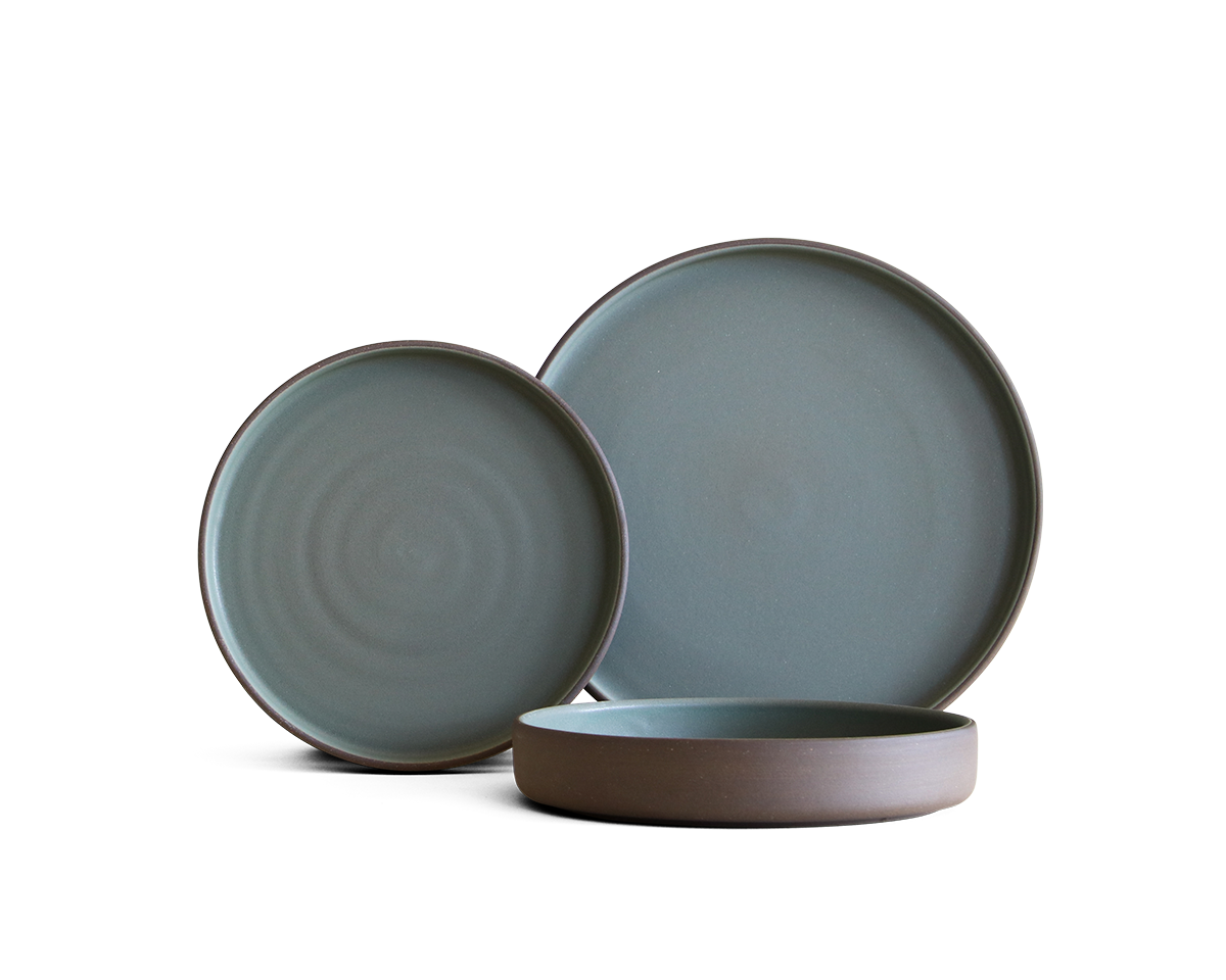 3-Piece Square Sided Place Setting – Jono Pandolfi Designs