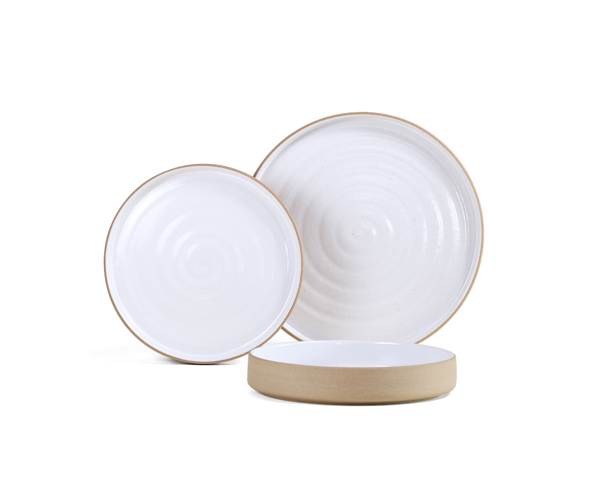 3-Piece Square Sided Place Setting – Jono Pandolfi Designs