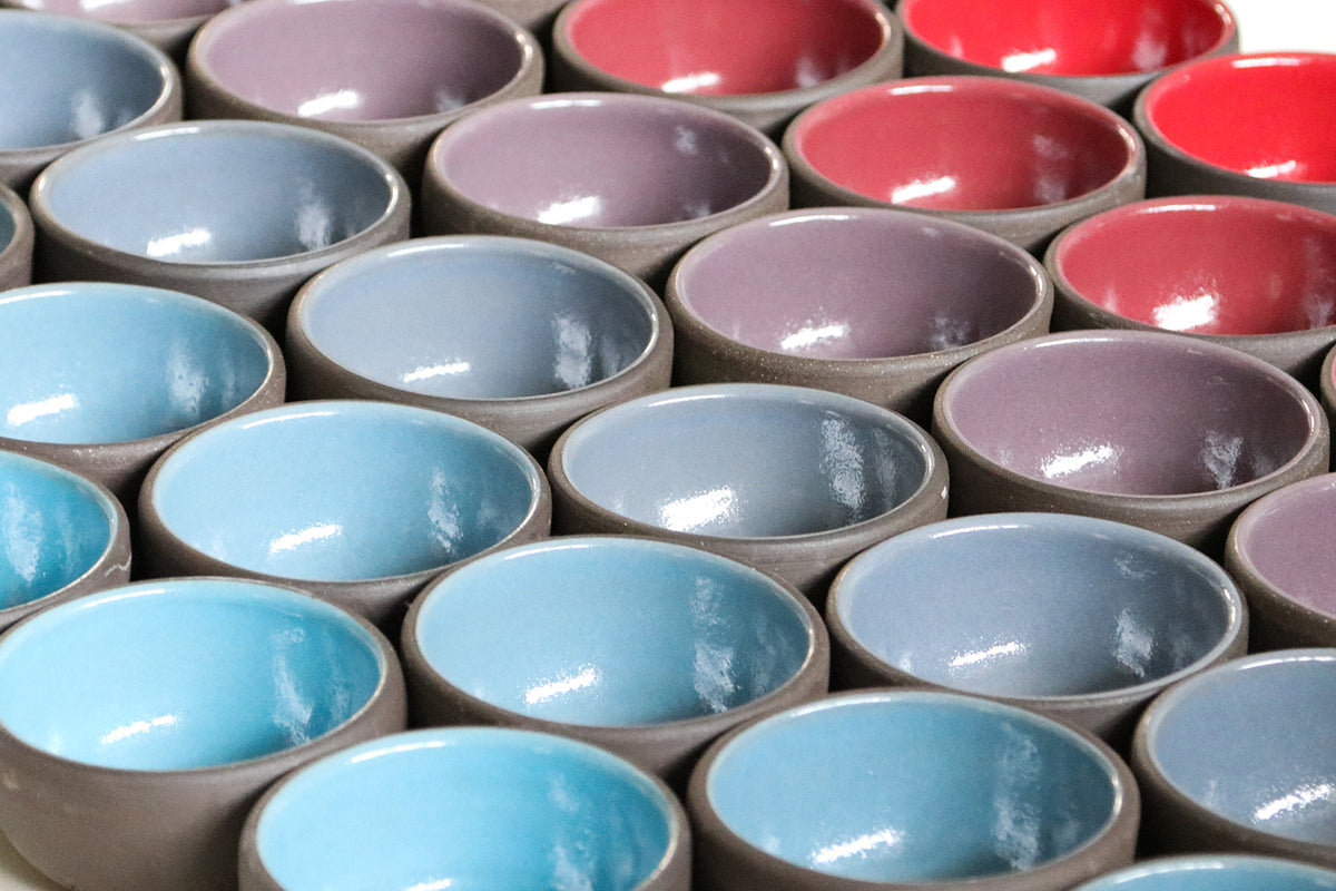 Color Gradient Fry Bowl Set – Jono Pandolfi Designs