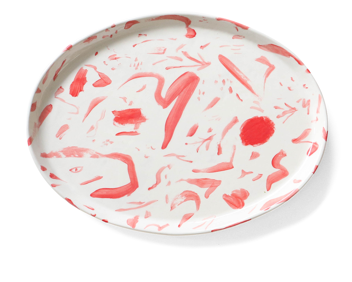 Gordon Hull Hand Painted Large Platter – Jono Pandolfi Designs